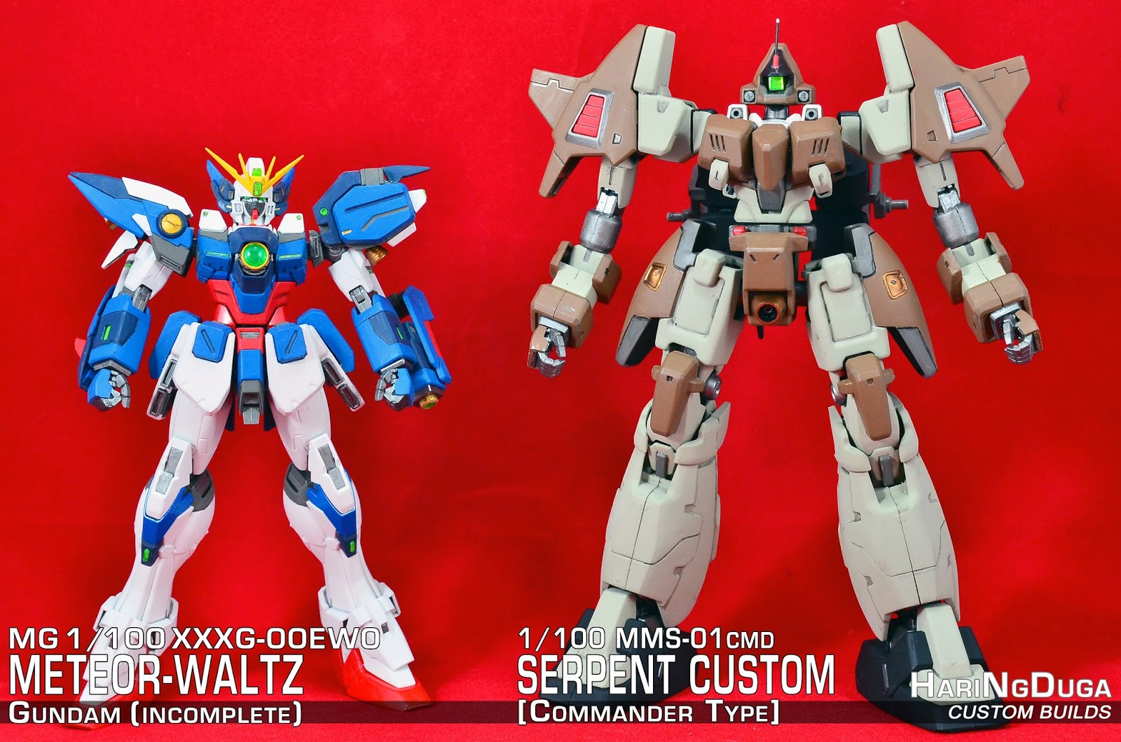 Custom Build:1/100 Serpent Custom [Commander Type] "Master Grade Frame"