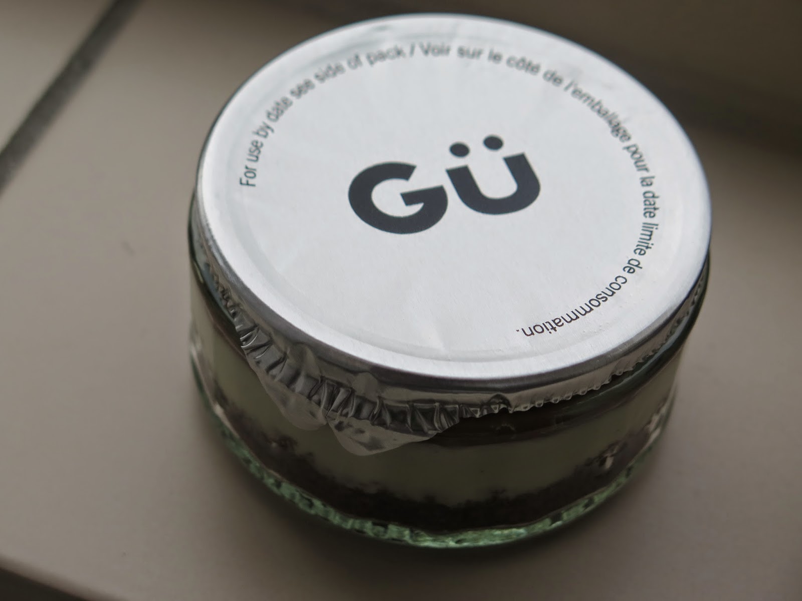 That Girl In The Grocery Store: GU Chocolate and Vanilla Cheesecake