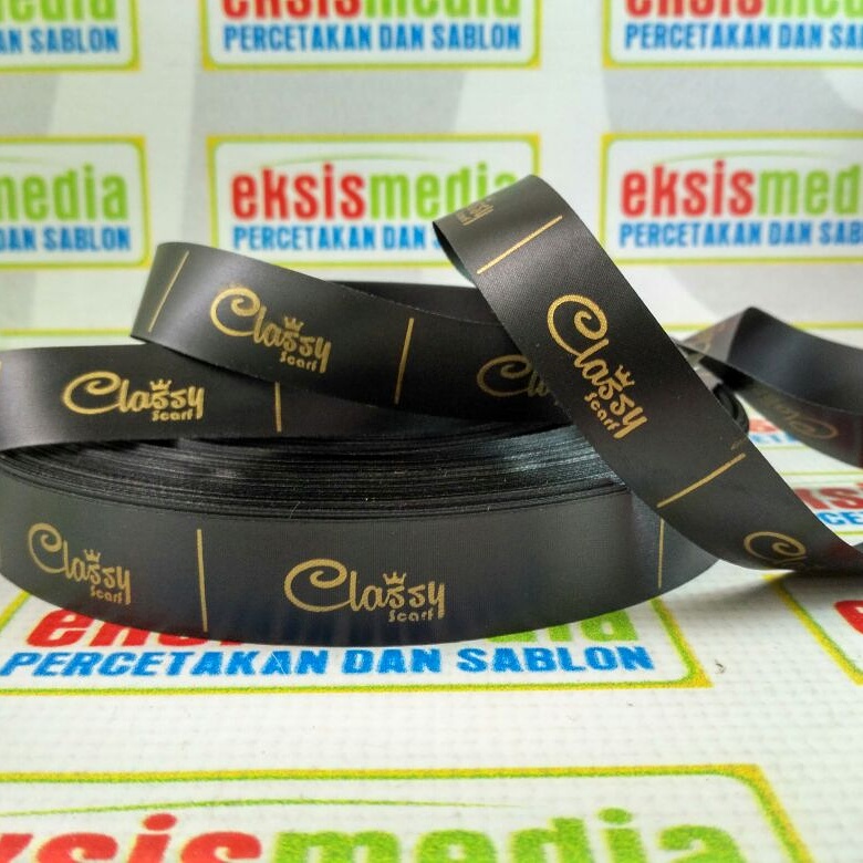 Label Pita Sablon di Katingan ~ Cetak Sablon Murah