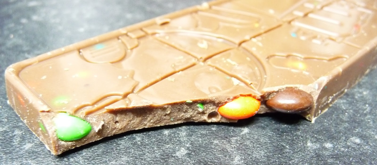 Something to look forward to: M&M's Chocolate Bar