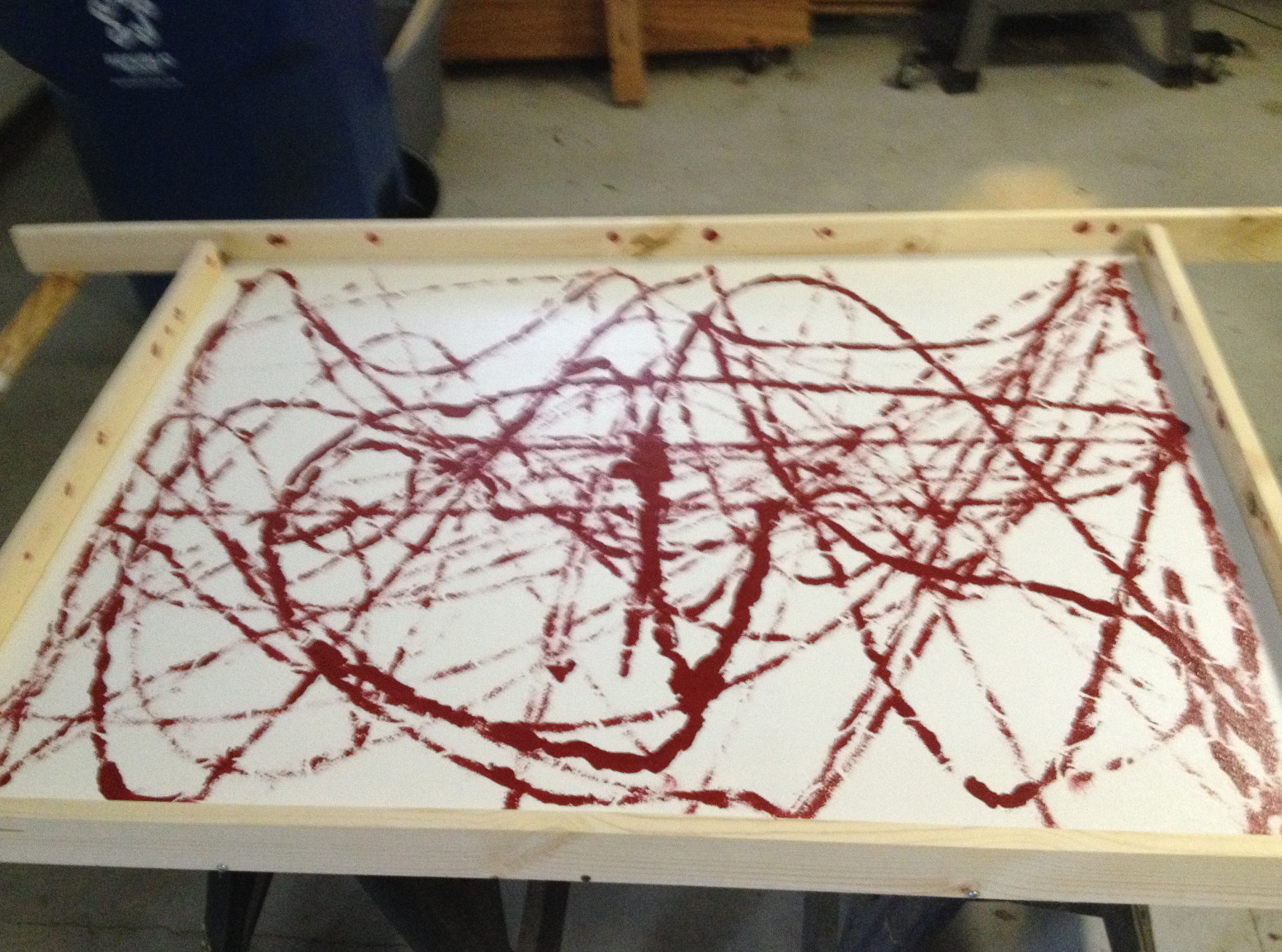 The 36th Lock: Tennis Ball Painting