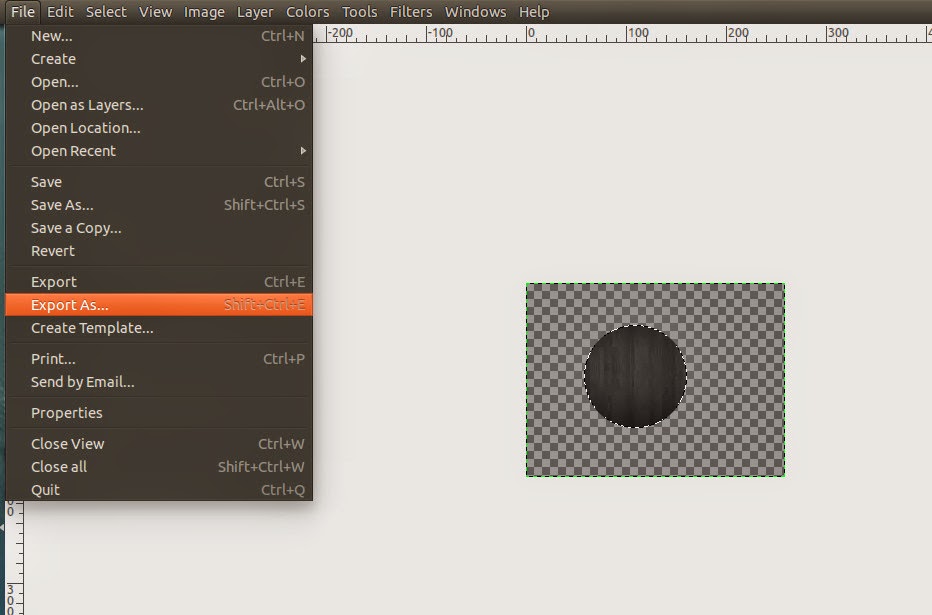 Android `Ideas: Convert Rectangle (Square) images to Circle using GIMP tool