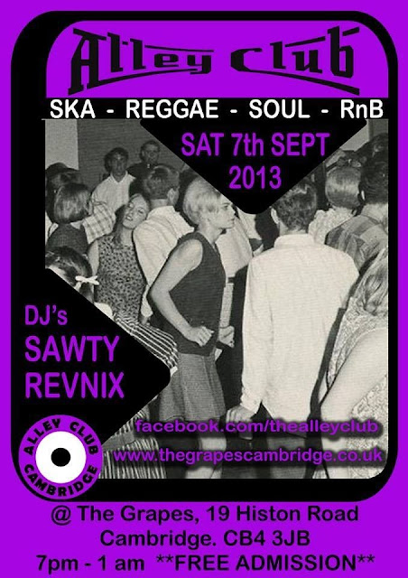 Modernist Society: Alley Club, Cambridge, Saturday 7th September