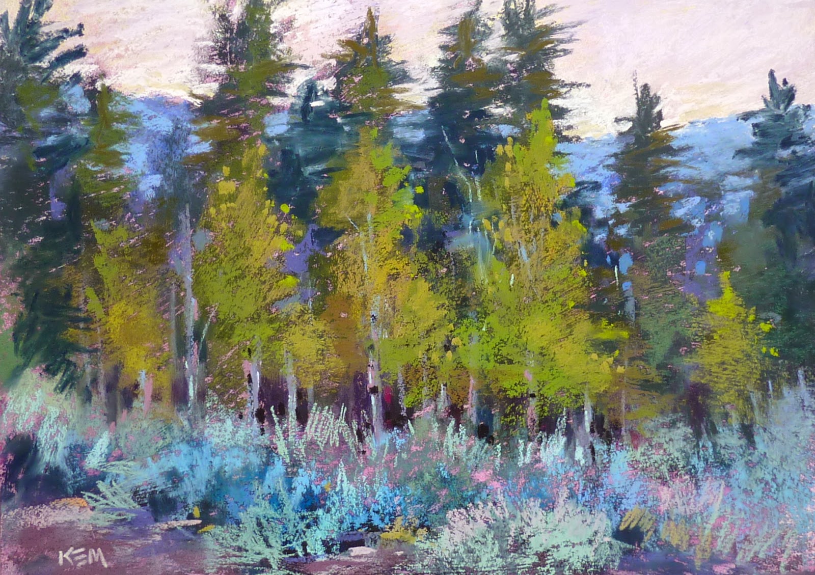 Painting My World: How to Quickly Tone a Support for Pastel Painting