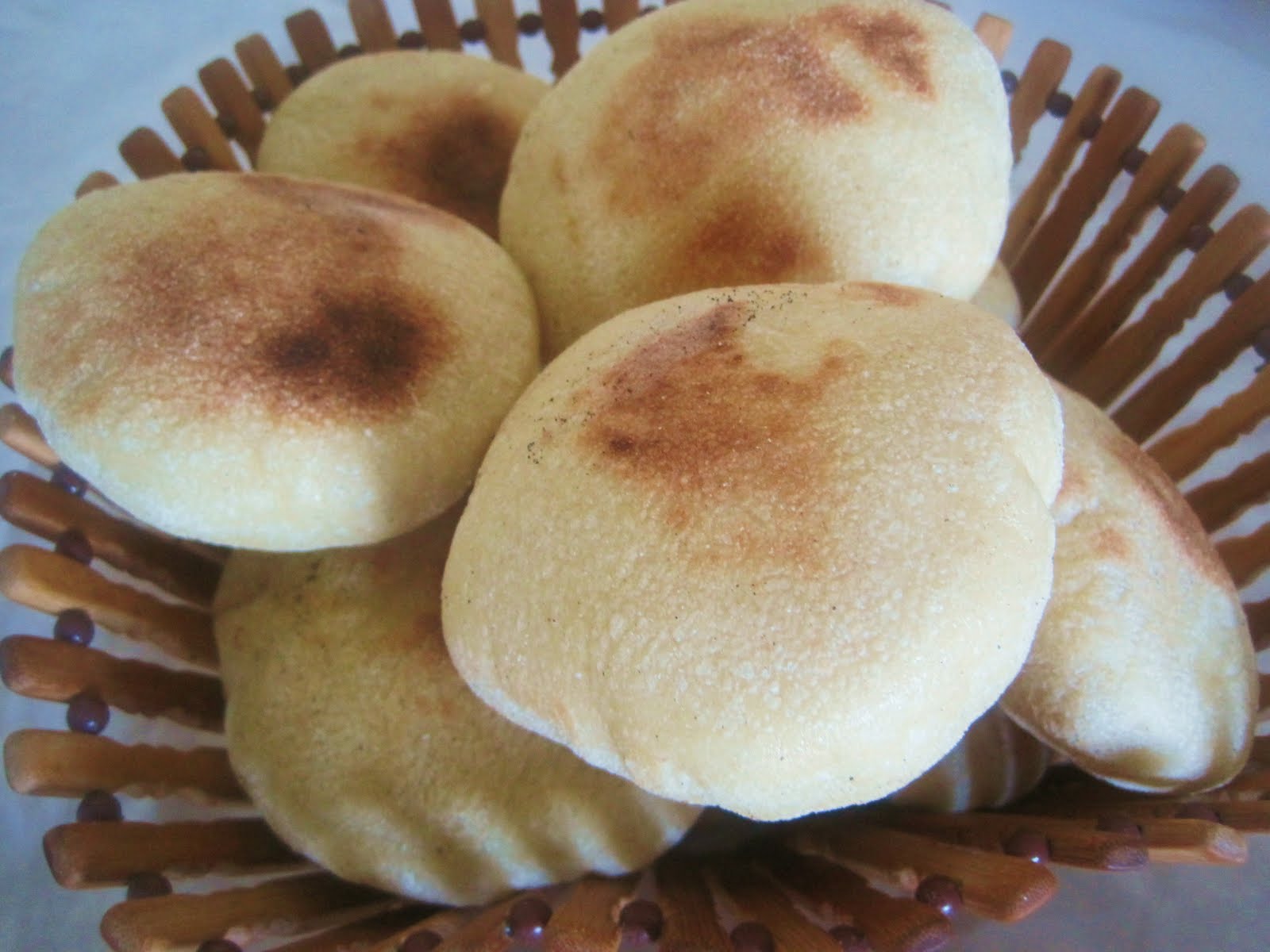 Sandwich Breads / Moroccan Mini-Toghrift or Mini-Batbout / Mini ...