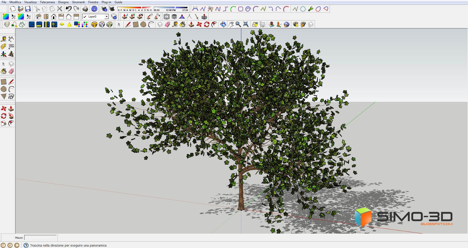 simo-3d.blogspot.com: PLUGIN PER SKETCHUP: 3D TREE MAKER