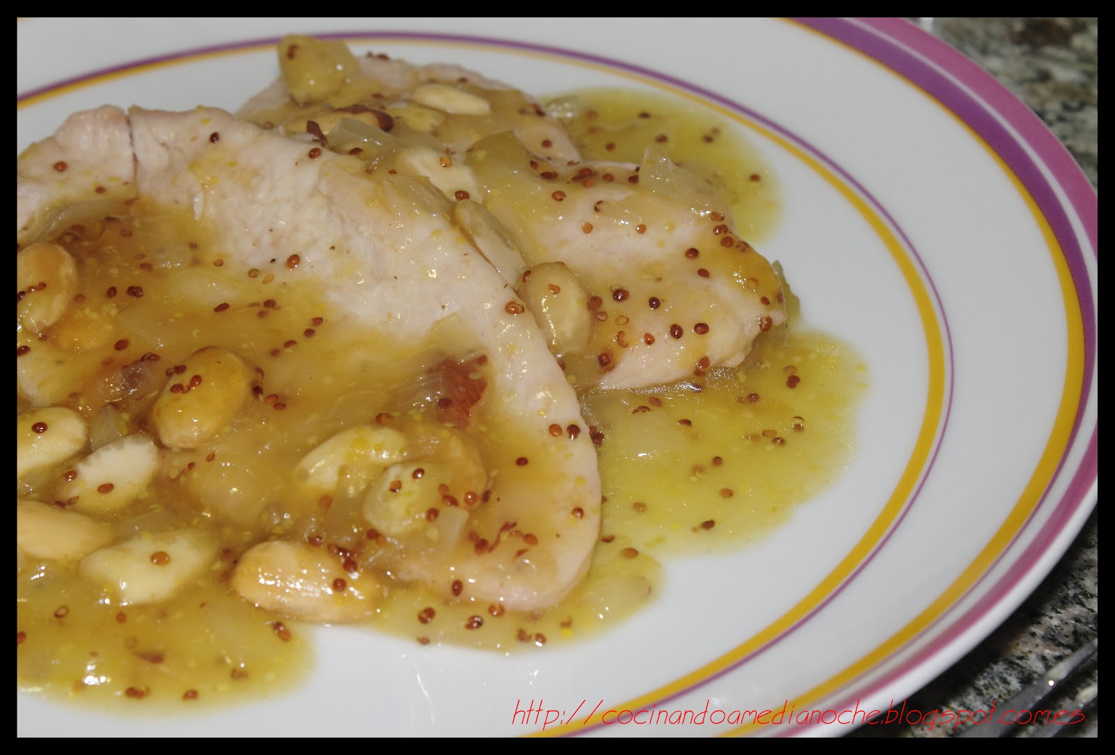 Cocinando a medianoche: PAVO A LA NARANJA