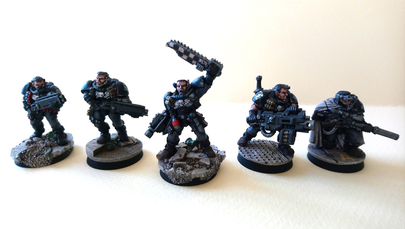 Age of Heresy: "We own the night" : Raven guard's kill team