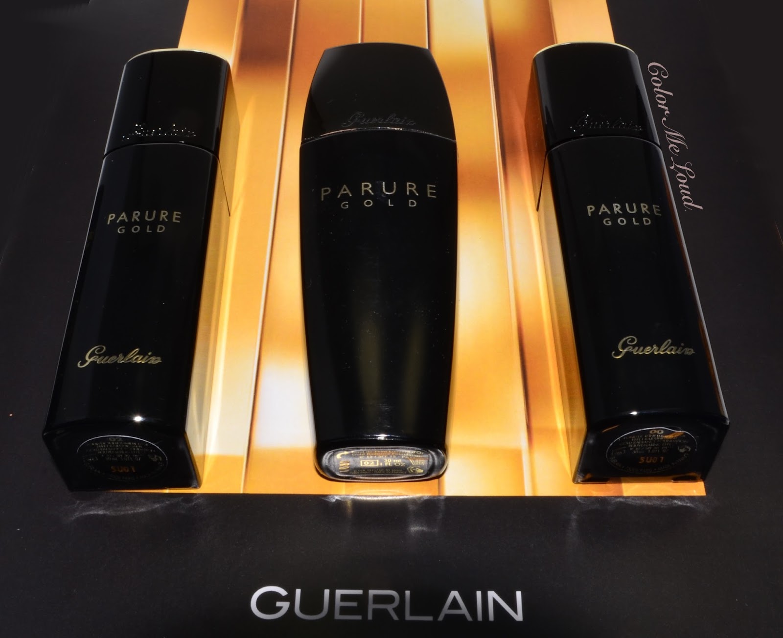 Guerlain Parure Gold Fluid Foundation Review, Swatch & FOTD | Color Me Loud