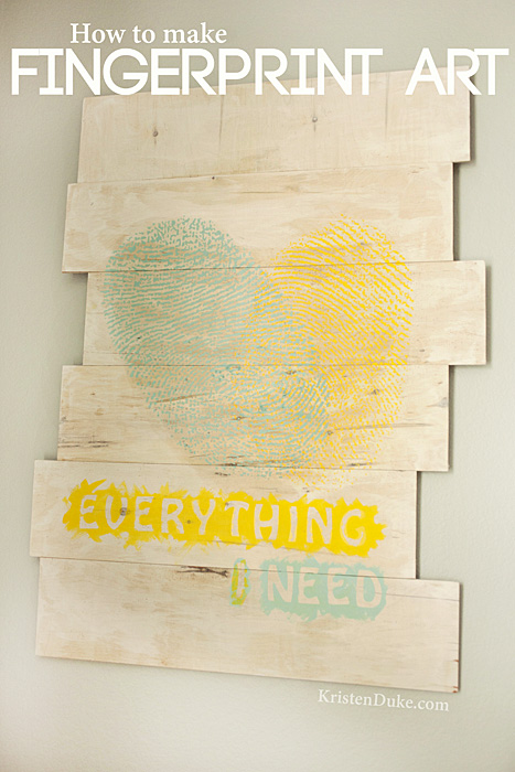 Be Different...Act Normal: How To Make Fingerprint Art [DIY]