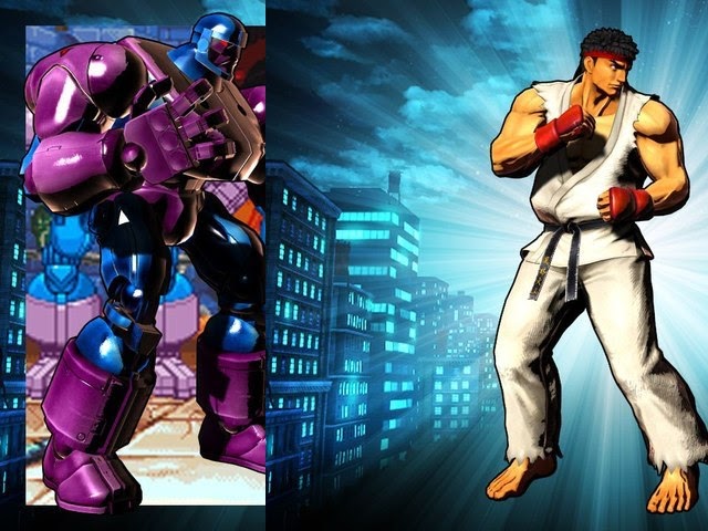 FightVG: Ultimate Marvel vs. Capcom 3: Sentinel and Ryu alternate color ...