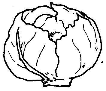 Sekitar Kawasan Sekolah: Gambar outline_Buah Sayur