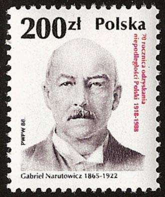 Historia Polski w malarstwie: Gabriel Narutowicz - pierwszy prezydent RP