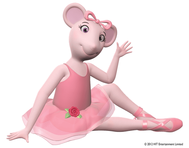 Cartoon Characters: Angelina Ballerina (PNG's)