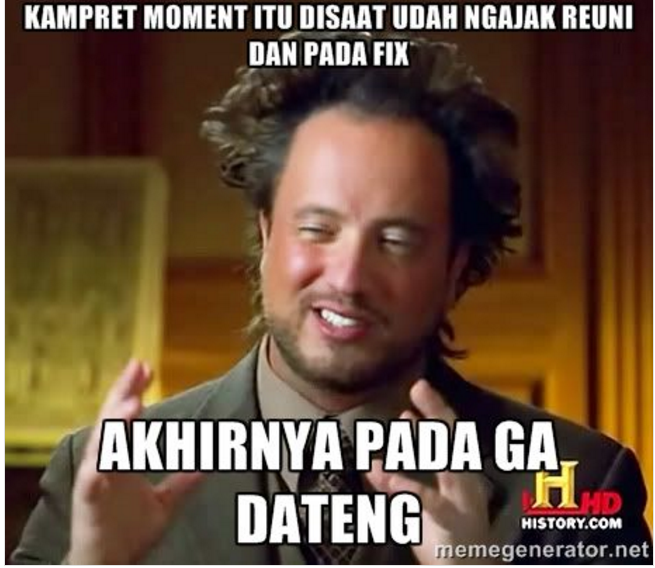 10 Meme Reuni yang bikin Kamu kangen segera ketemu Temen Lama - NewsNet