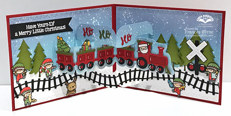 StampOwl's Studio: All Aboard, Merry Christmas