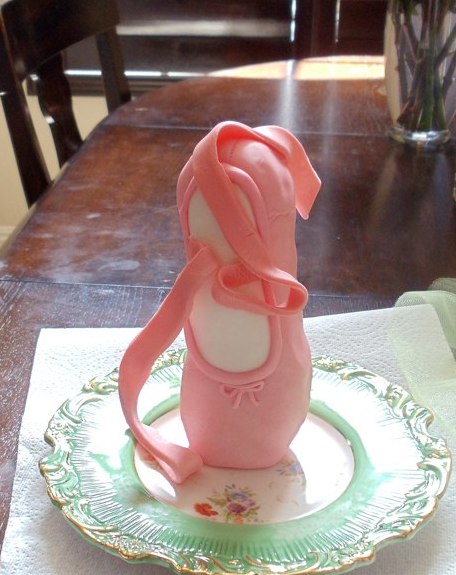 AimeeJo Desserts: Ballerina Toe Shoe Cake