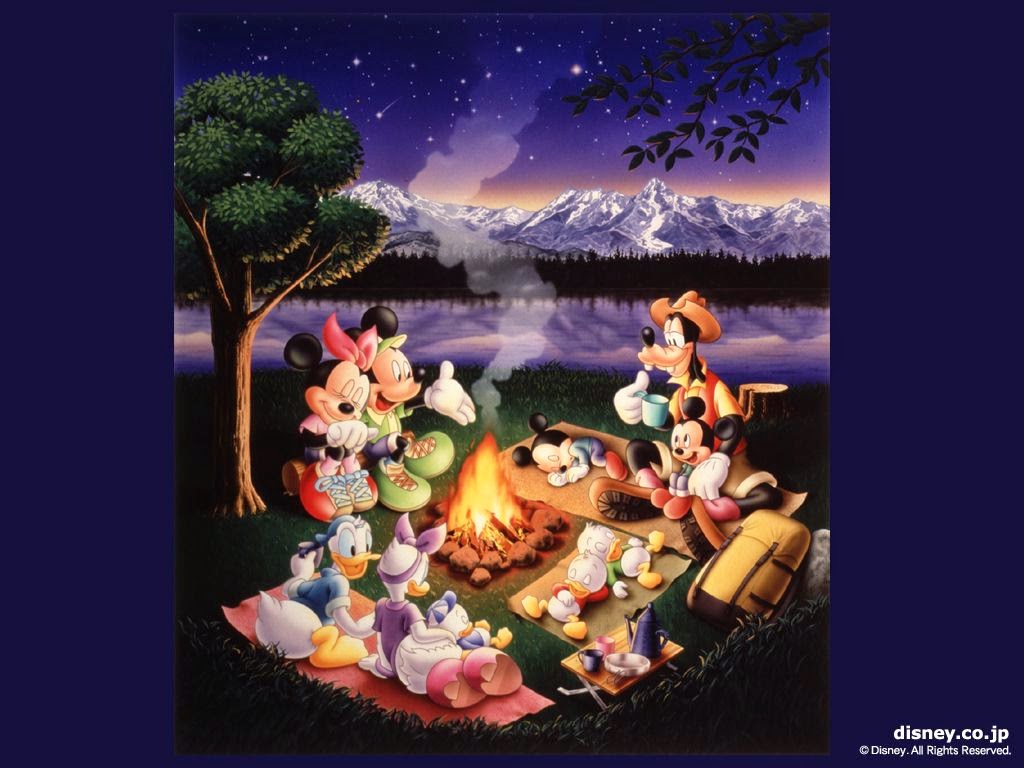 Mickey and Friends Free Printable Cards, Invitations or Frames. - Oh My ...