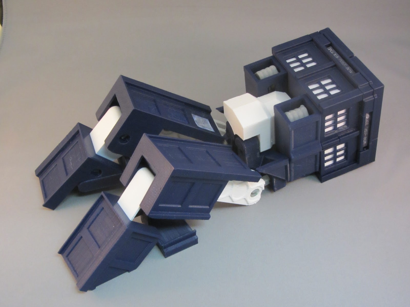 Drew's Robots: Transforming Tardis: Many more photos