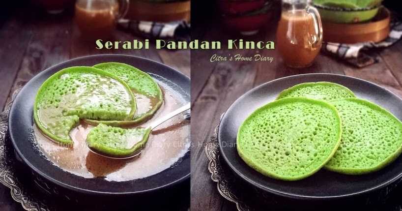 Citra's Home Diary: Serabi Kinca / Traditional Indonesian pancake with ...