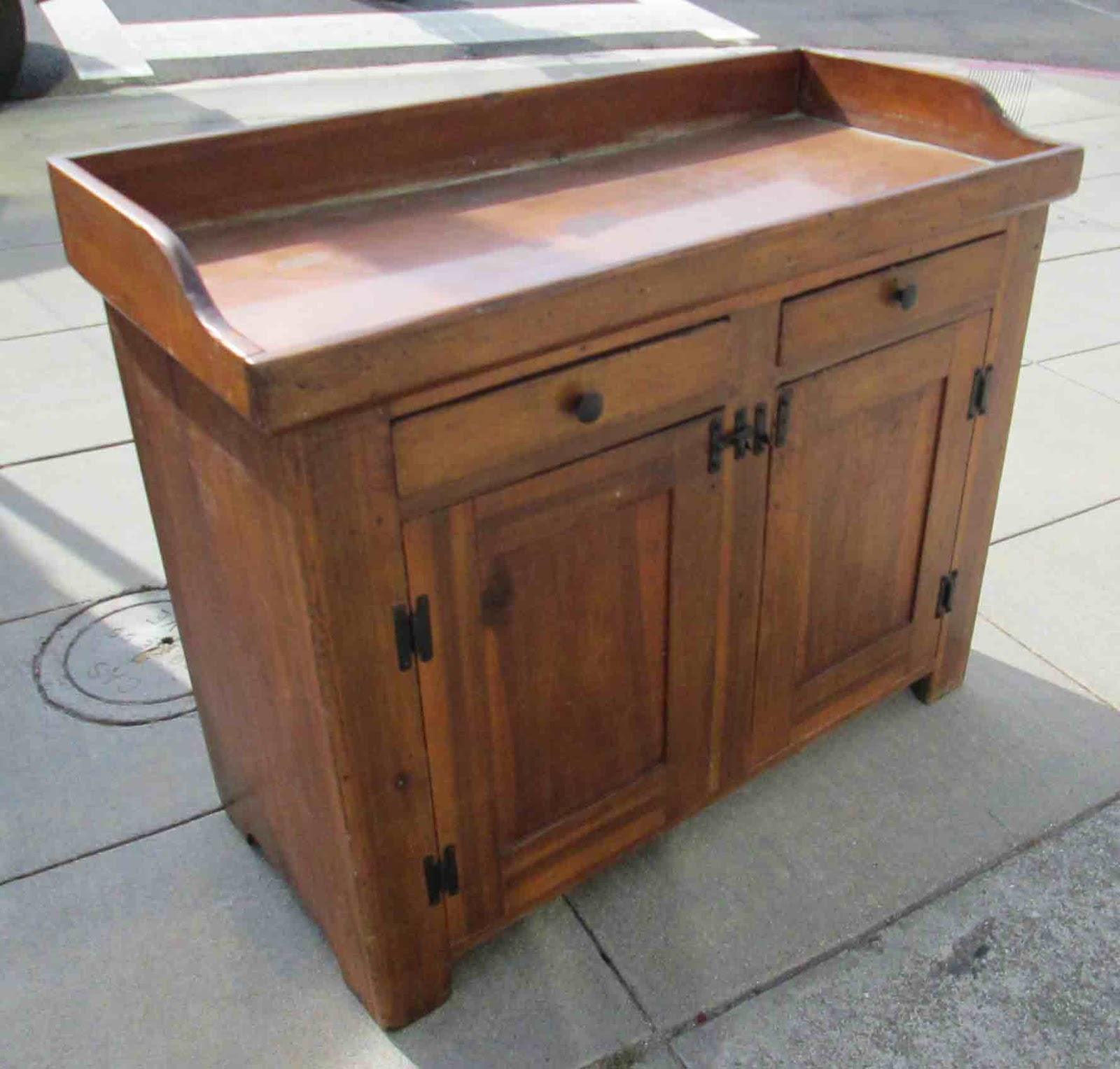 UHURU FURNITURE & COLLECTIBLES: SOLD Copper Top Buffet - $175
