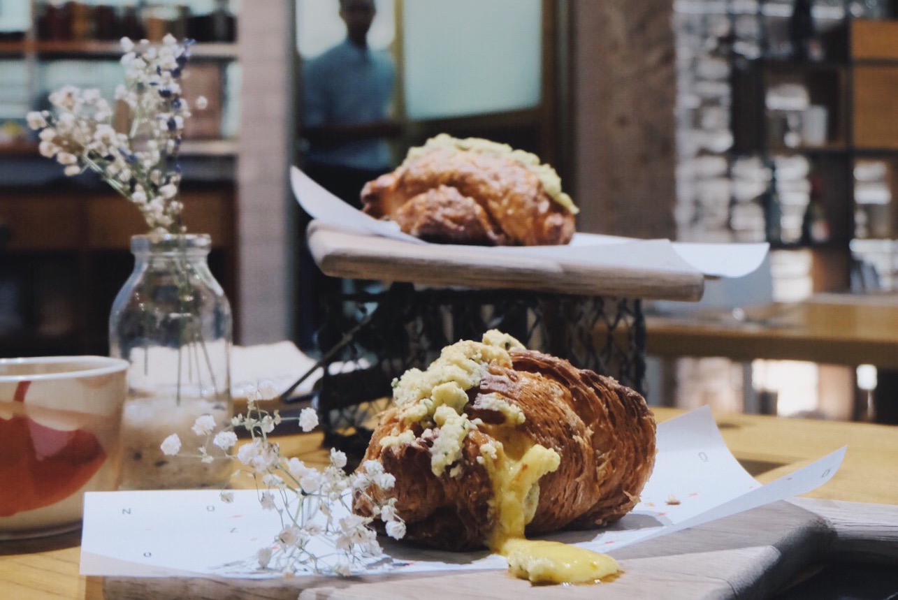 Experiencing Salted Egg Yolk Croissant by Nomz Kitchen & Pastry ...