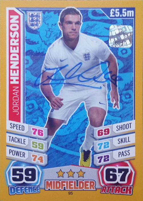 Football Cartophilic Info Exchange: Topps - Match Attax England 2014 ...