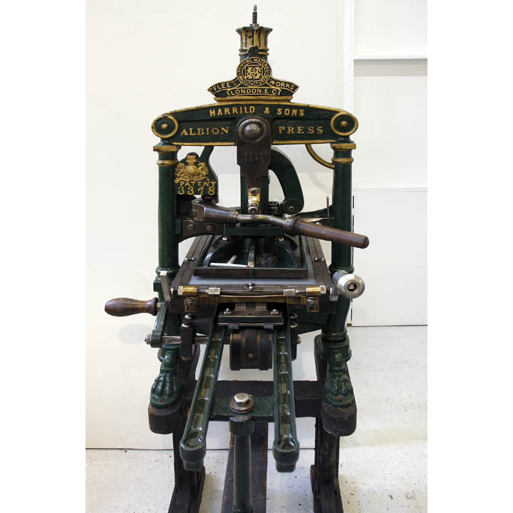 ANGIE ROGERS: 1875 Albion Press Restored