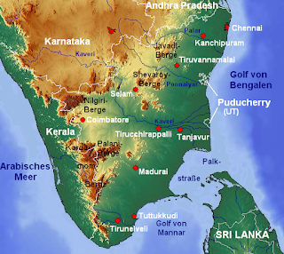 Geographical Facts about Tamil Nadu - WORLD-INDIA-TAMILNADU
