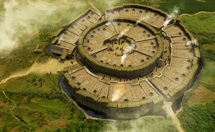 Okar Research: Arkaim: Ancient Circular City (1700 BC)