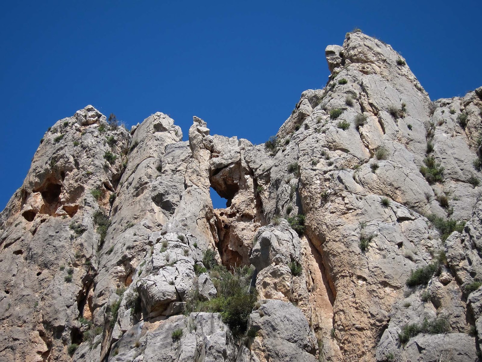 La Finestra de Fidel: Els Castellets desde Finestrat