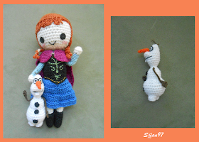 Musings of an Average Mom: Free Frozen crochet patterns