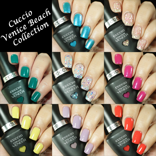 Manic Talons Nail Design: Cuccio Colour Veneer Venice Beach Collection