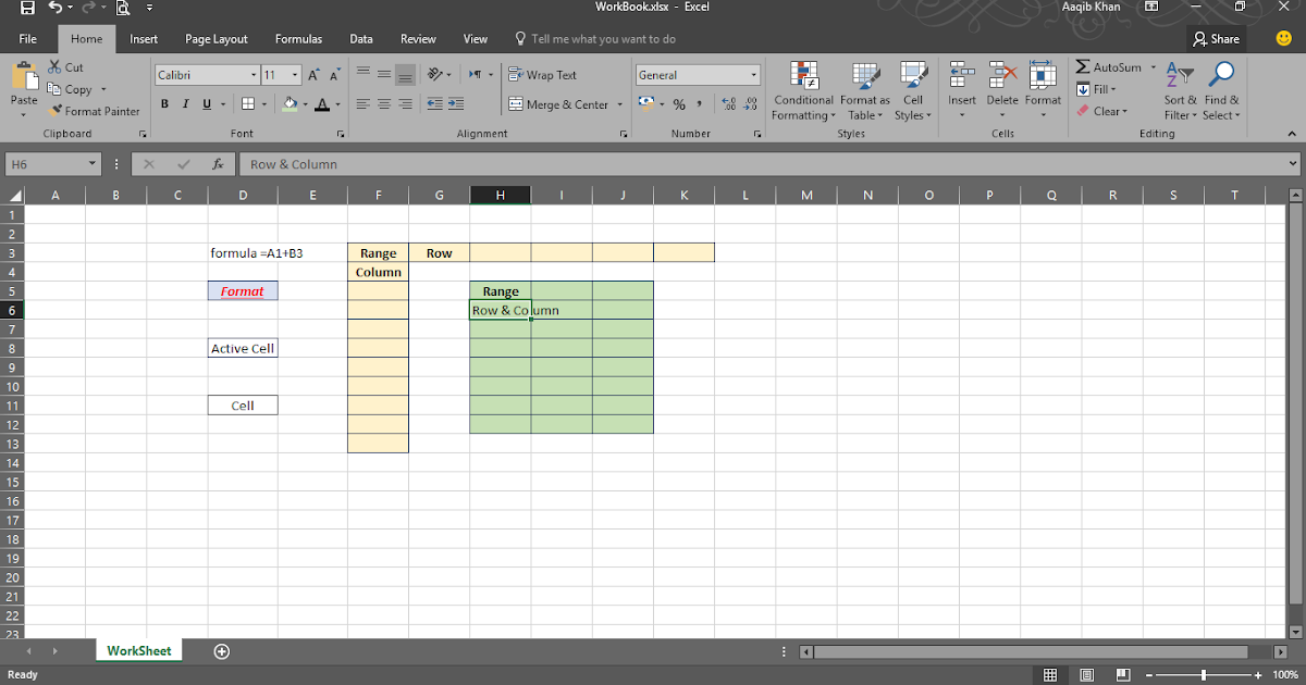Basic Concepts of Excel - Green Consortium