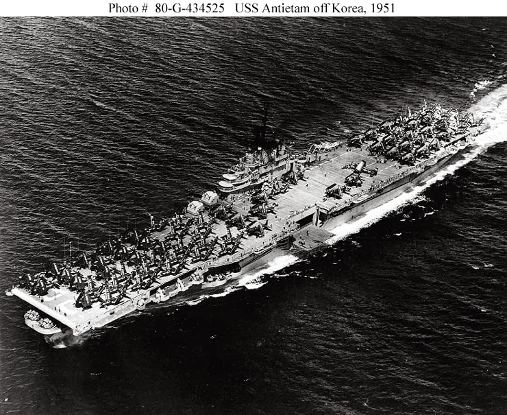 Naval Warfare: USS Antietam (CV-36, CVA-36, CVS-36)