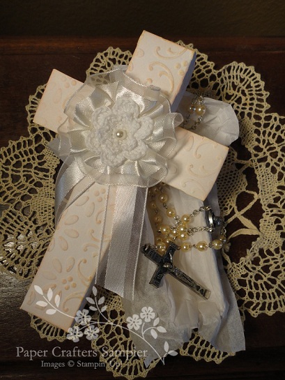 Pockets of Inspiration: Christening Cross Gift Box