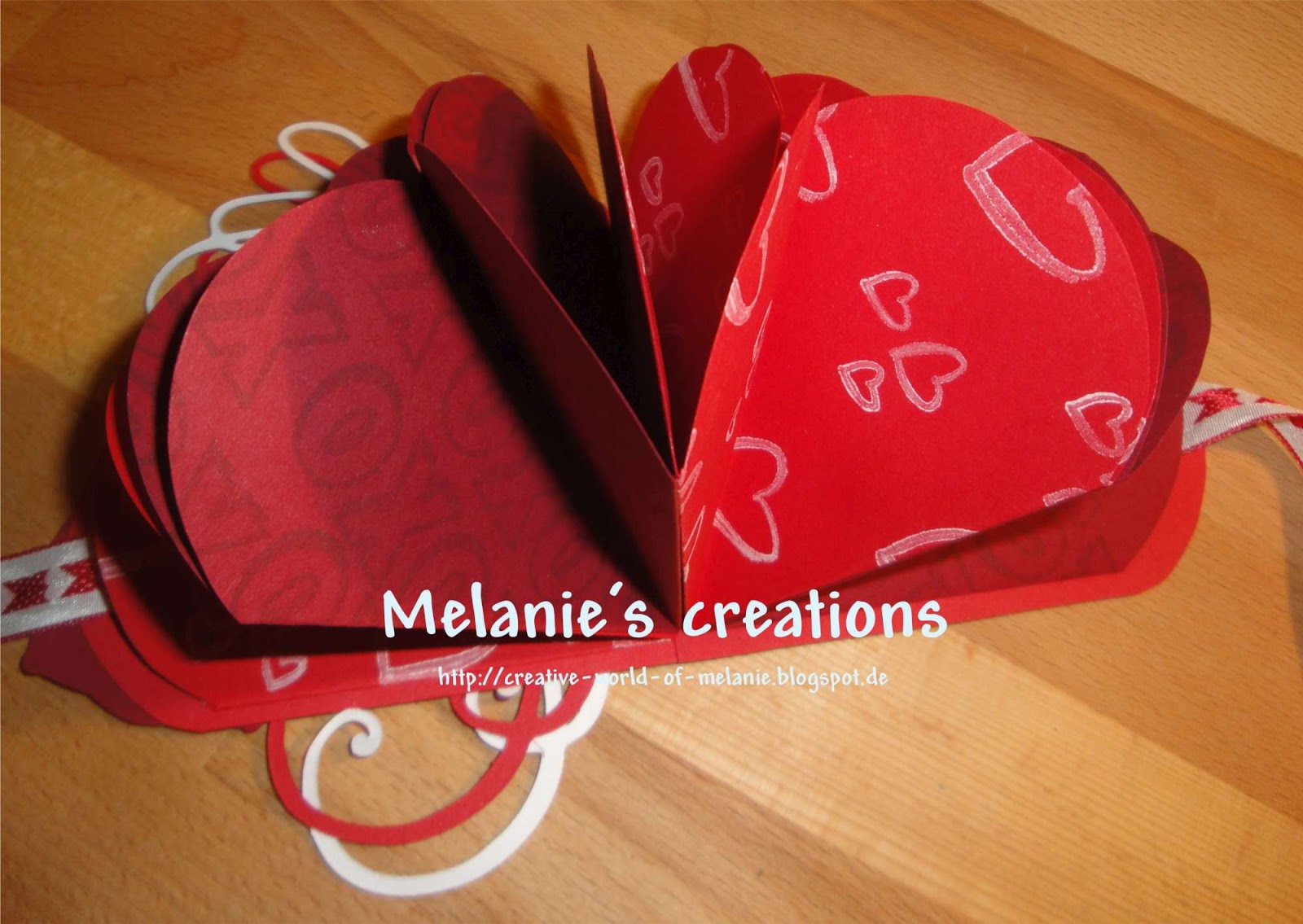 Melanie's Creative World: Si Belle Herz-Leporello