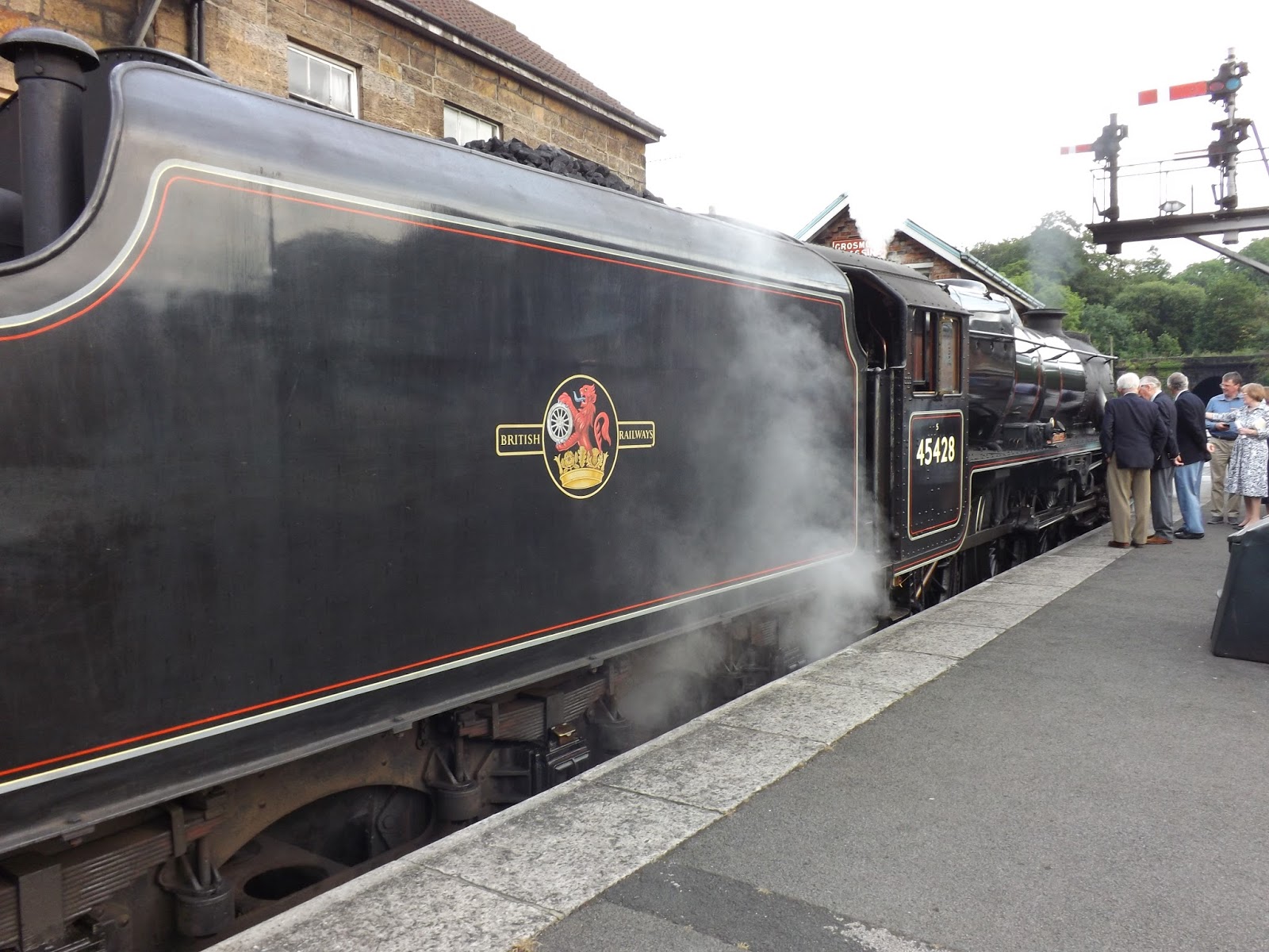 Sam's World: NYMR: The "North Yorkshire Pullman" Dining Train...