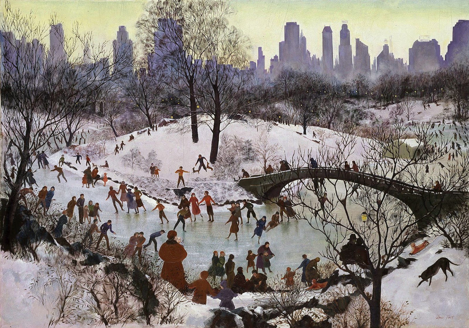 Famous Artists Who Painted Winter Scenes at Lloyd Grimm blog