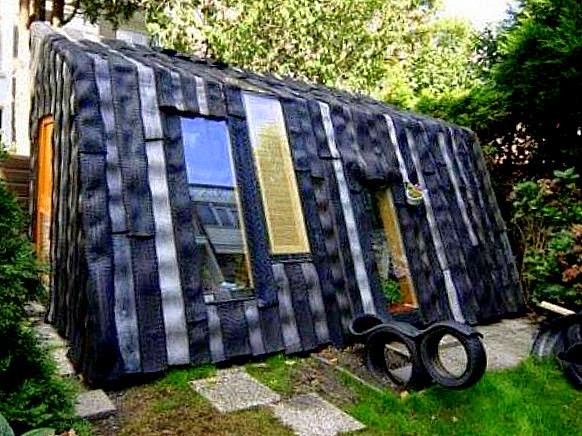 The Flying Tortoise: This Strange Shed Is Made With Recycled Automobile ...