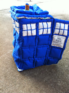 interior castle: frankie's stuffed tardis