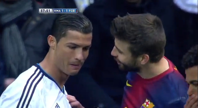 Football News: Cristiano Ronaldo dive vs Pique