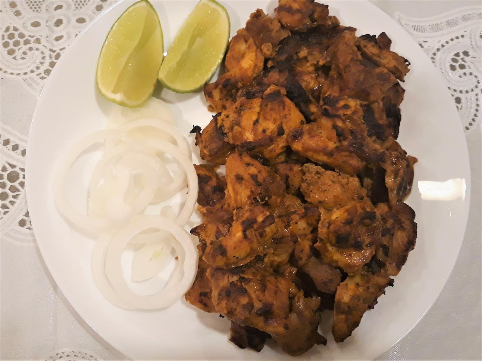 Baked Chicken Tikka,