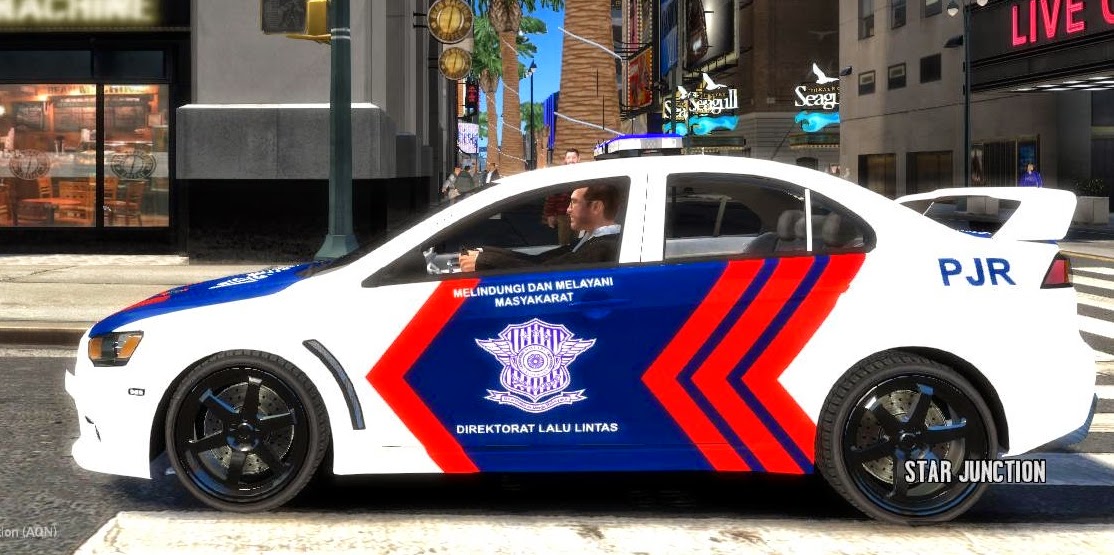 Mitsubishi Lancer Evo X Indonesian Highway Patrol (Police)