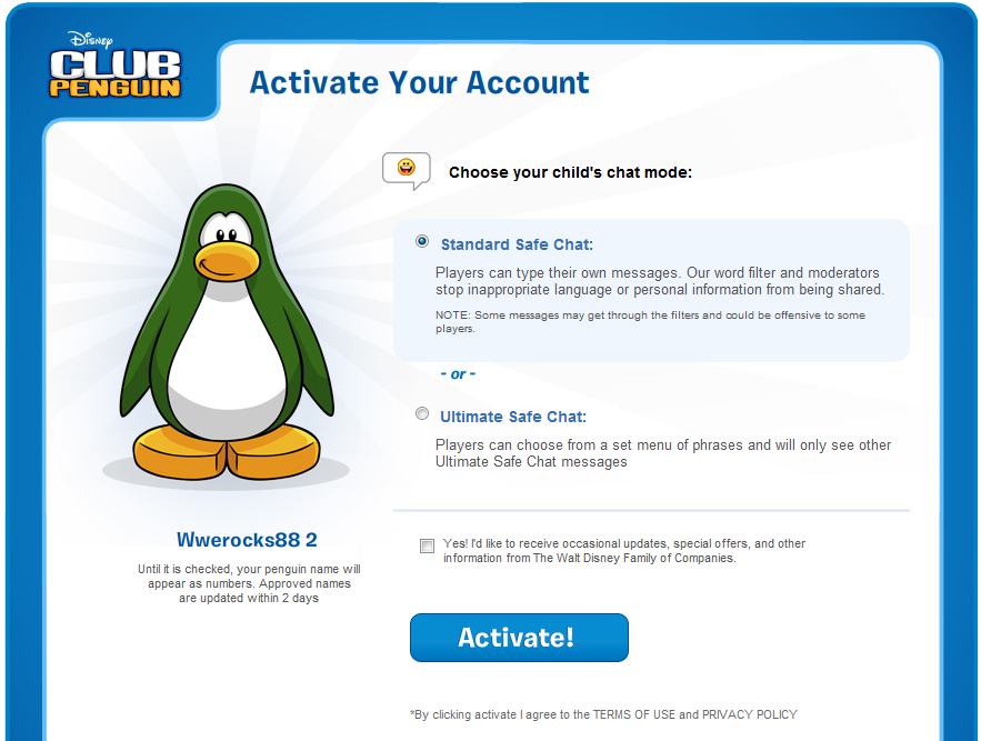 Club Penguin Cheats Blog with Wwerocks88: Create A Penguin Update!