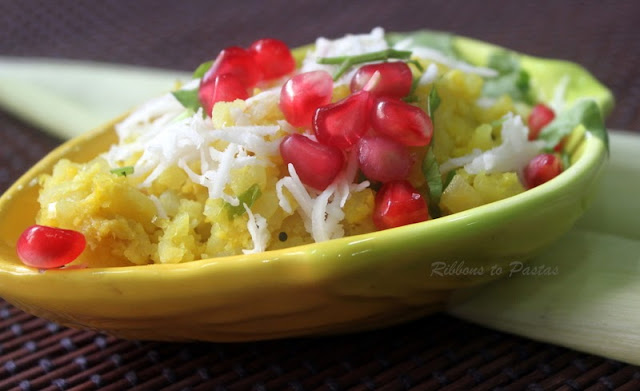 Corn Poha - Ribbons to Pastas