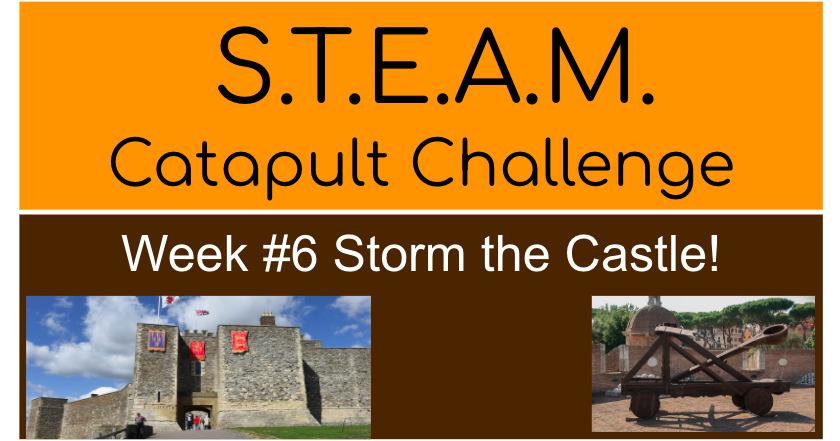 Week #6 Engineering Design Challenge: Storm the Castle! Catapult Challenge
