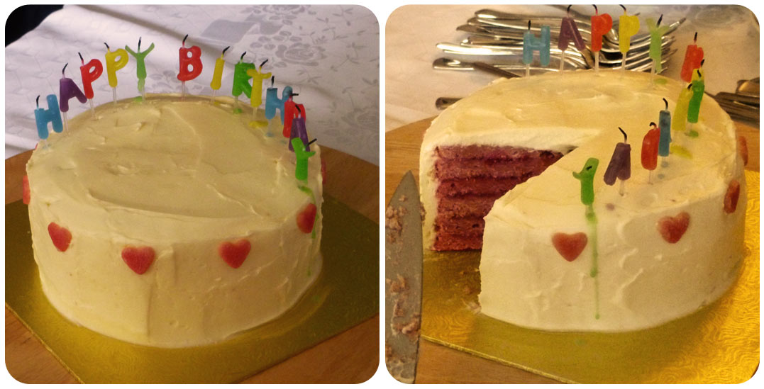 Suzie Makes: Pink Raspberry Spice Cake