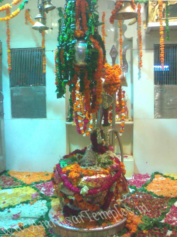 Amritsar Temples Photo Gallery: Shivling Picture Decorated With Flowers ...
