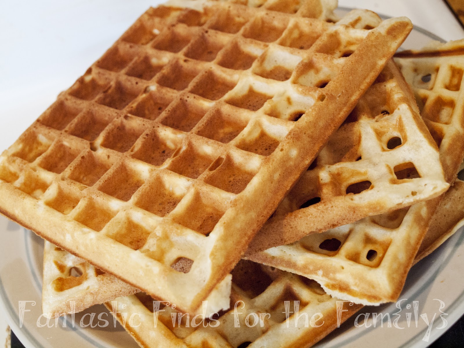 My Favorite Waffles {Recipe} | Fantastic Finds for the Fam{ily}